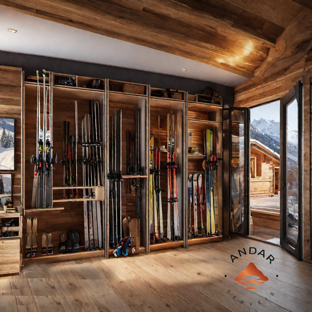 Ski storage all year round - Andar Serveis
